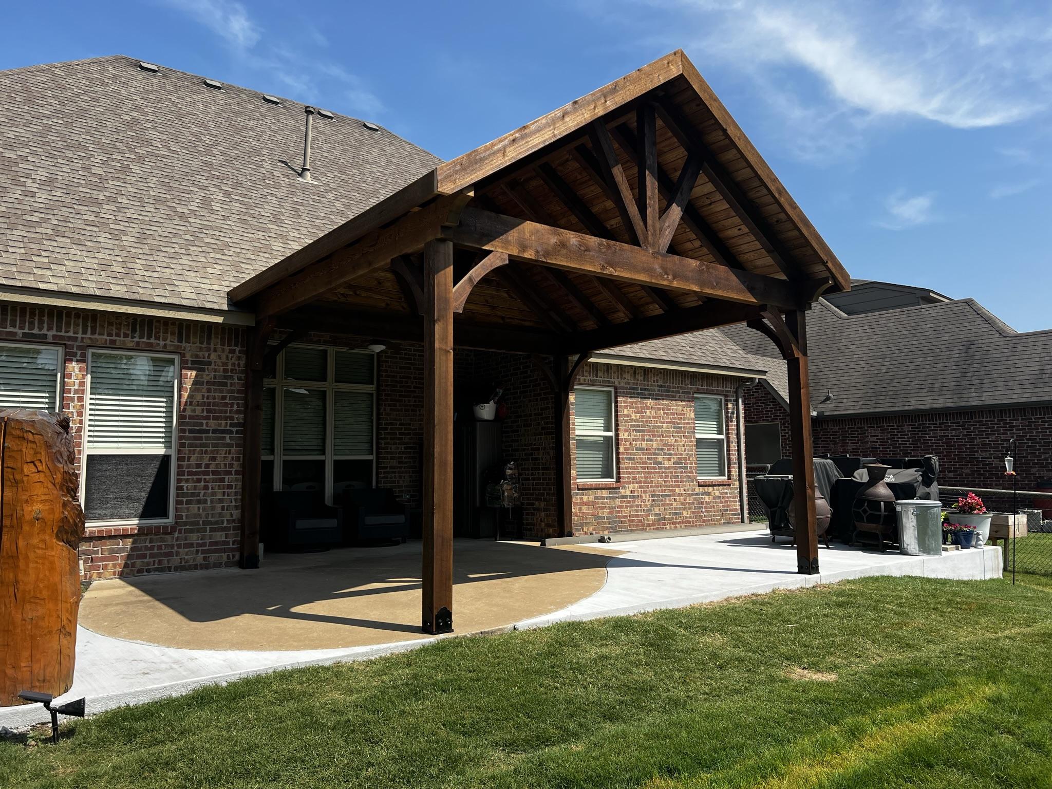 Tulsa Pavilions | Modern Woodscapes | Pavilion Builder